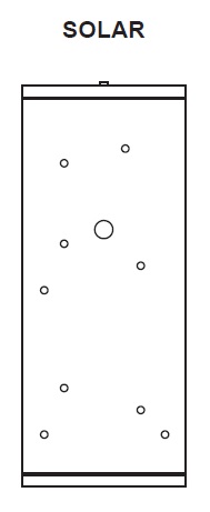 Unvented Twin Solar and Boiler Coil